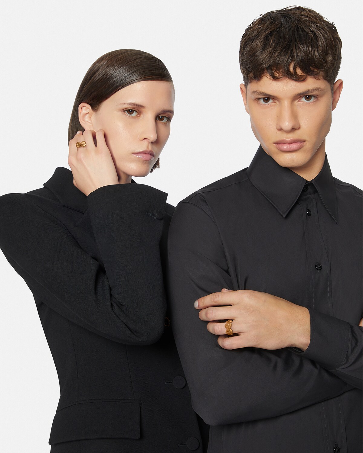 Tribute Medusa 링 골드 | VERSACE KR