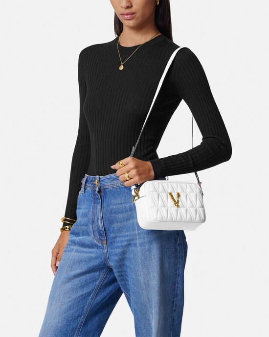 Versace Virtus Bag - Leather Bags for Women