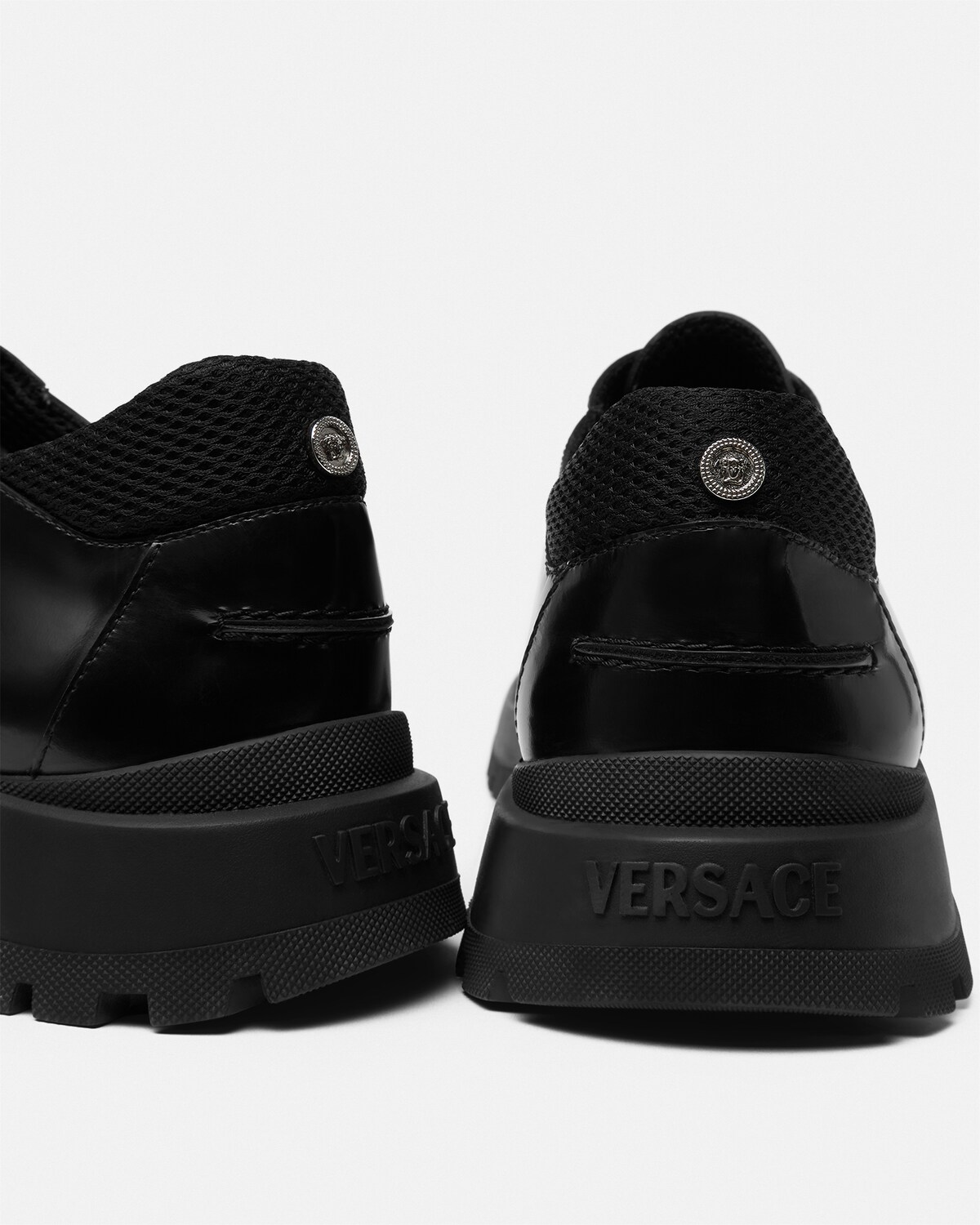 Derby Shoes Black | VERSACE