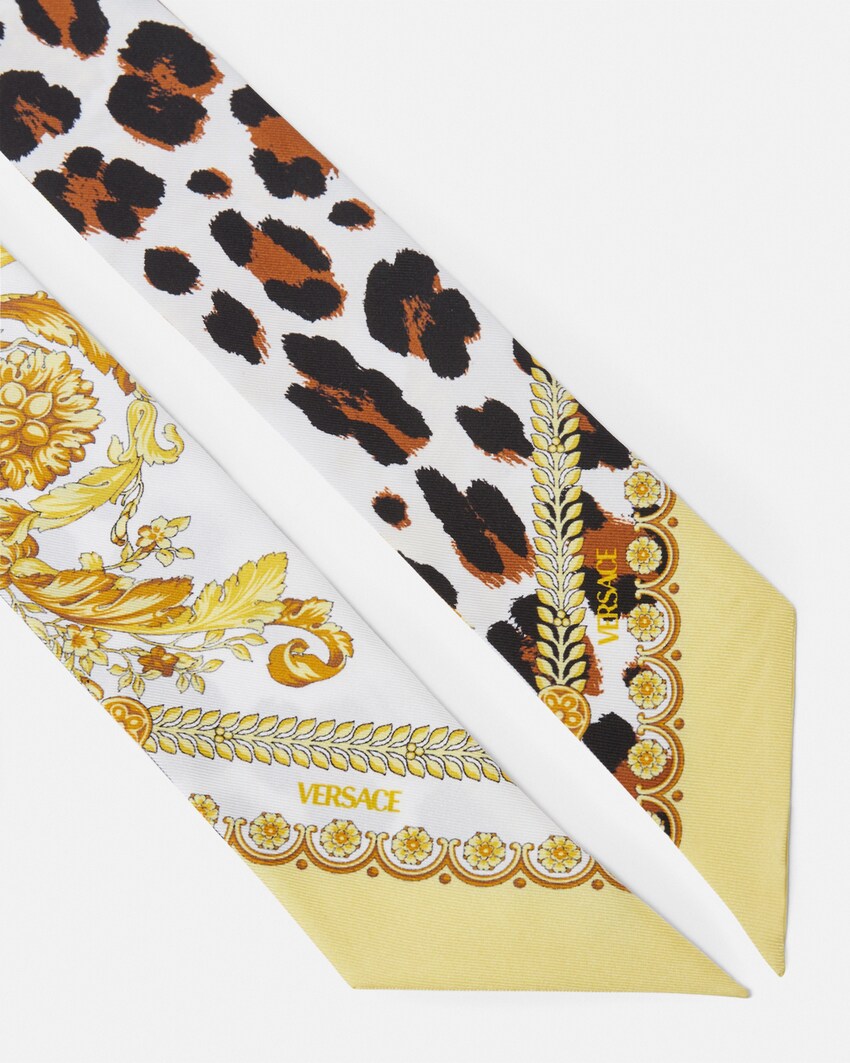 Wild Barocco Silk Scarf Tie | VERSACE ZA