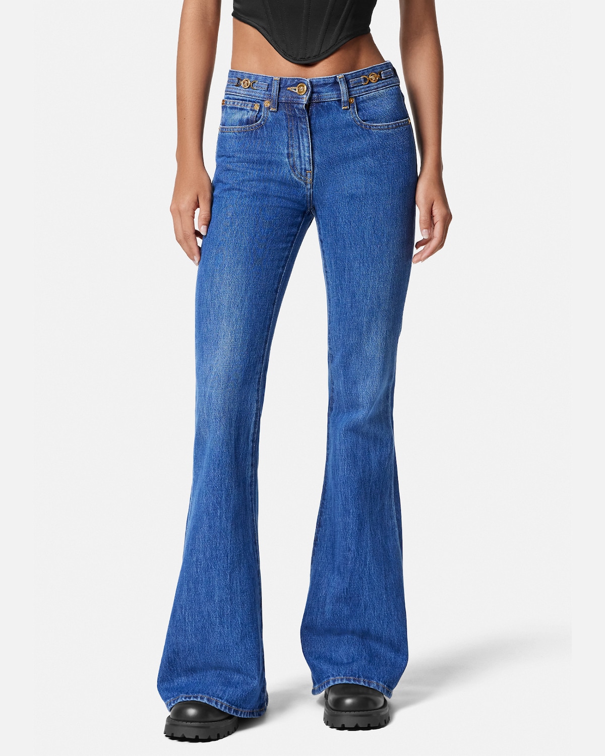 Versace Medusa '95 Flared Jeans for Women | Online Store EU