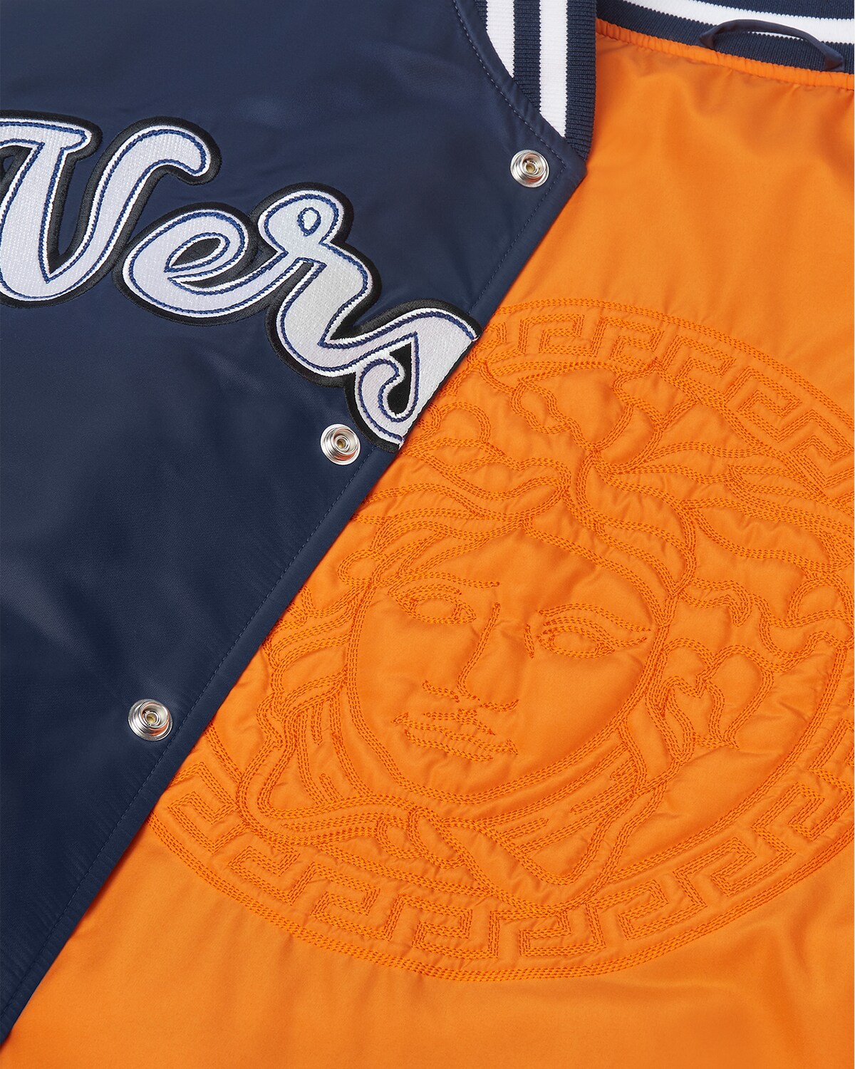 Versace Varsity Nylon Bomber Jacket for Men | Online Store EU