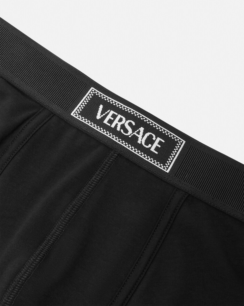 Versace 90s Versace Logo Long Trunks | VERSACE