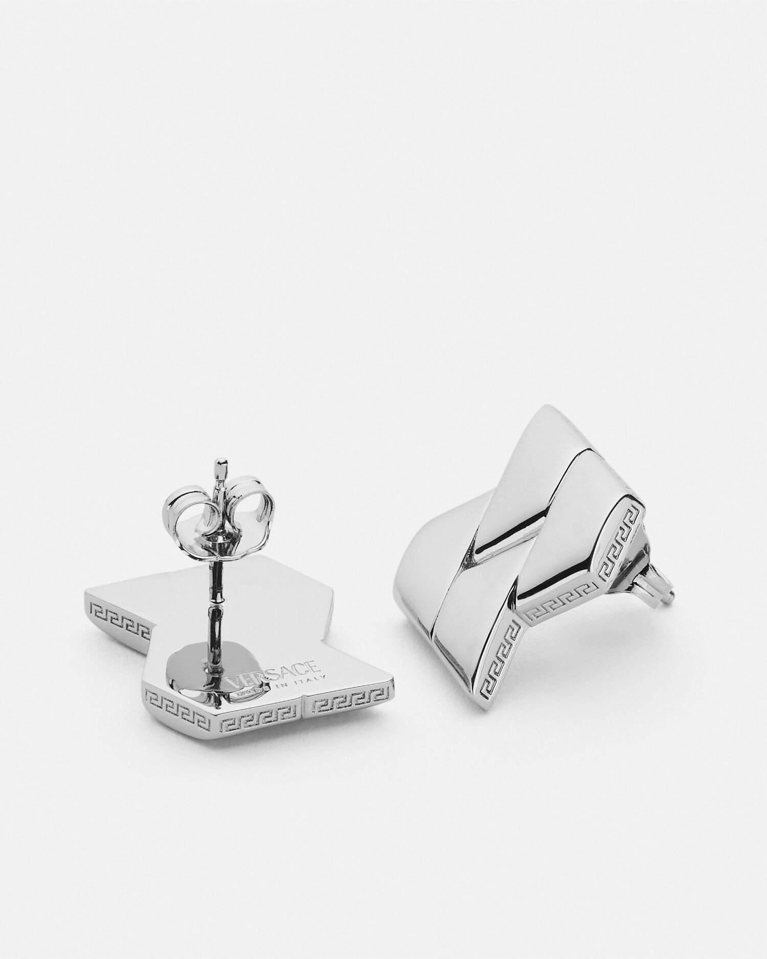 Versace earrings silver store