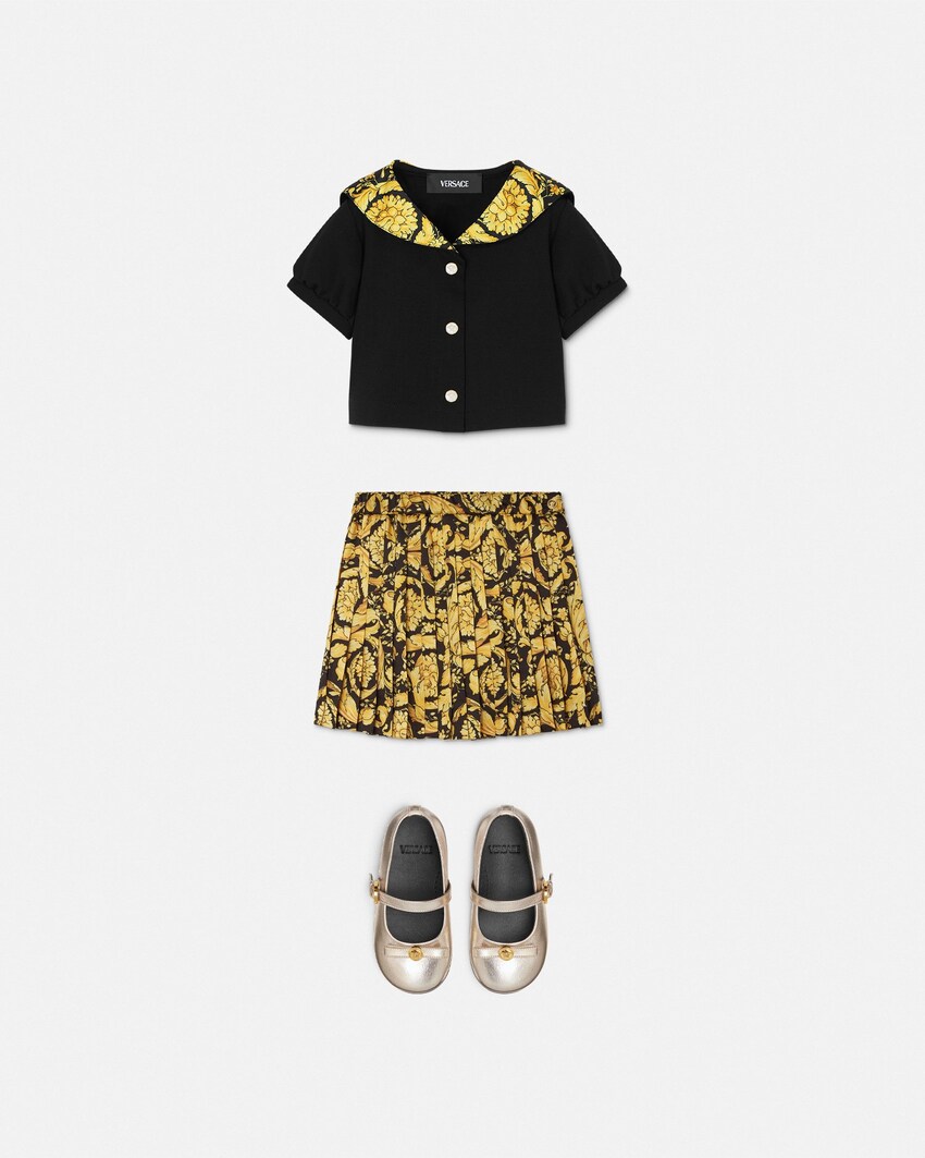 Barocco Sailor Kids Shirt | VERSACE