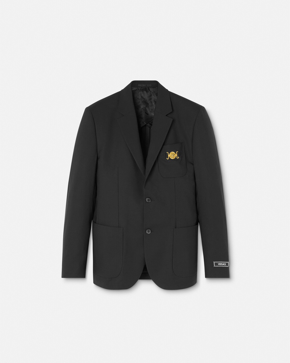 Versace Medusa Biggie Single-Breasted Blazer | VERSACE