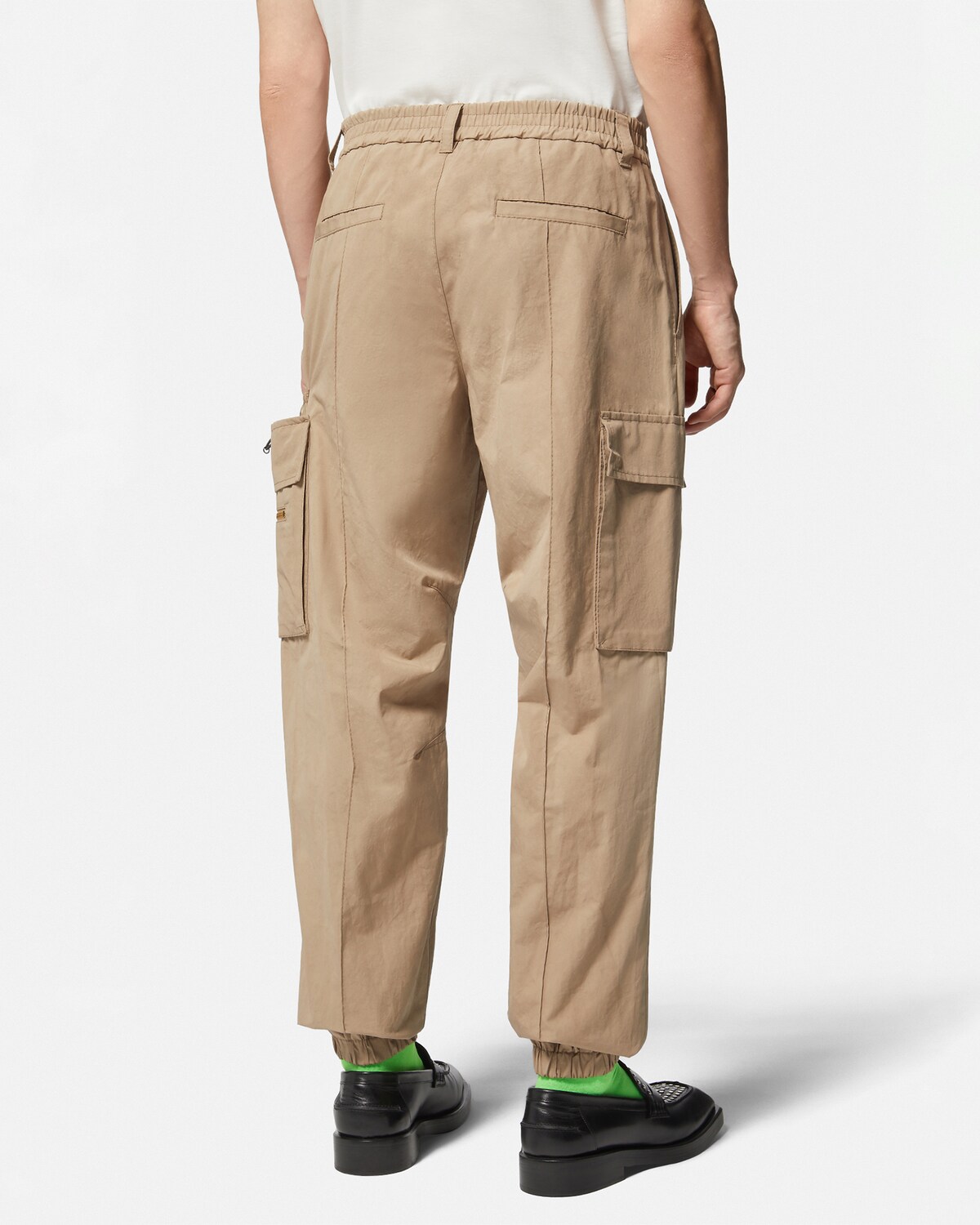Cargo Pants Beige | Versace US