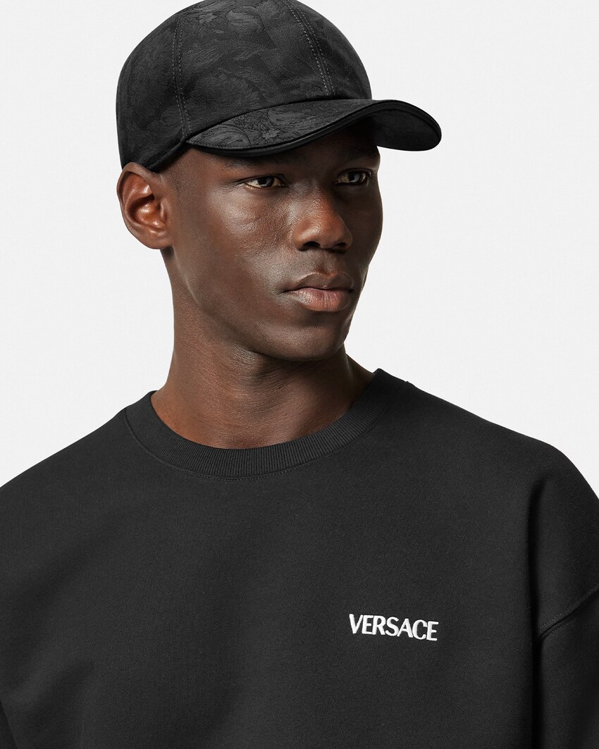 Versace Barocco Jacquard Baseball Cap | VERSACE