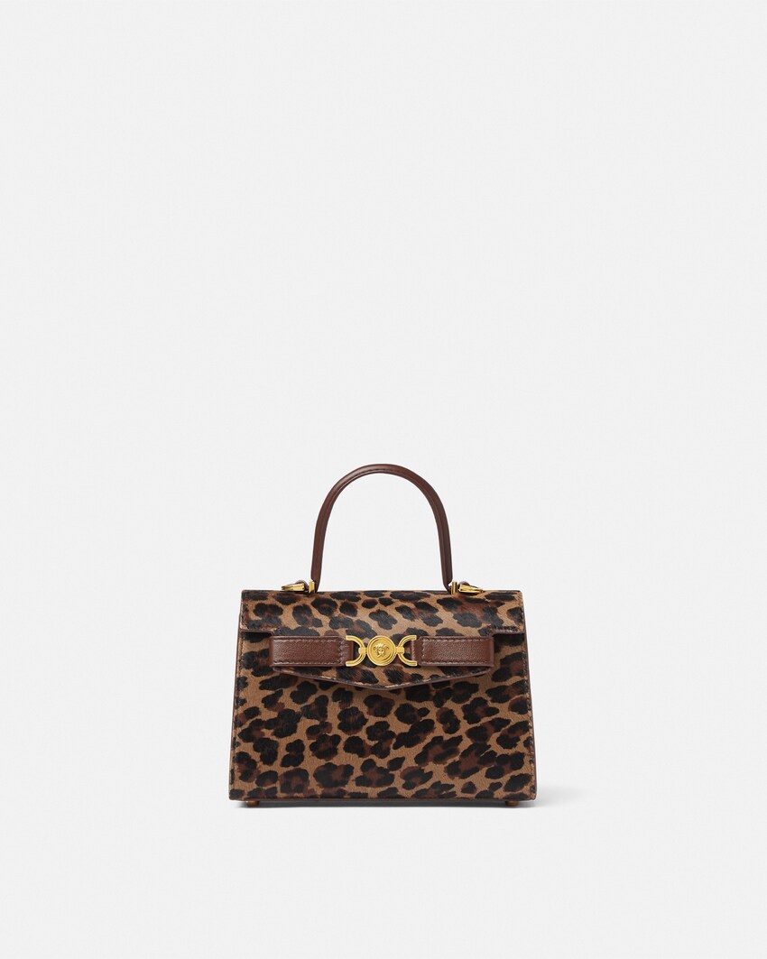 Leopard Medusa '95 Small Handbag Animalier | VERSACE
