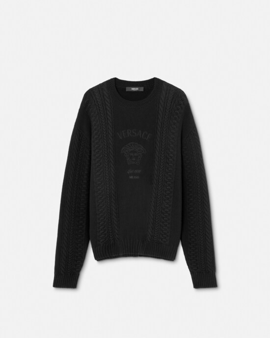 Men's Luxury Knitwear: Designer Sweaters & Cardigans | VERSACE US