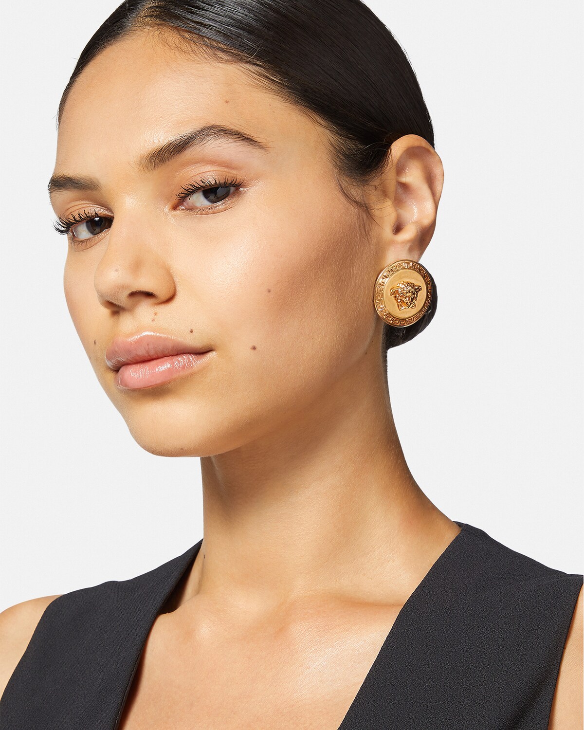 Versace Tribute Medusa Stud Earrings for Women | Official Website