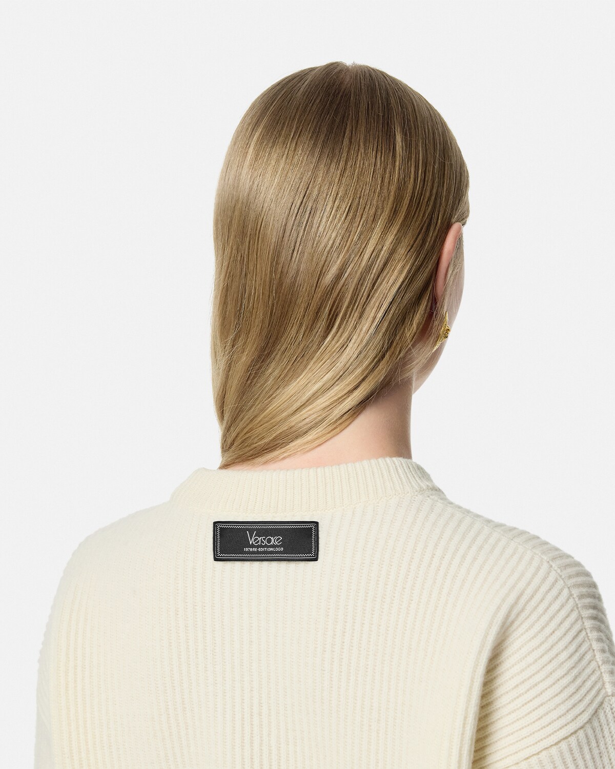 1978 Re-Edition Logo Knit Sweater | VERSACE US