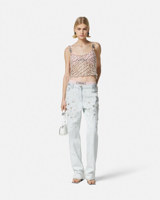 Women's Designer & Luxury Jeans | VERSACE US