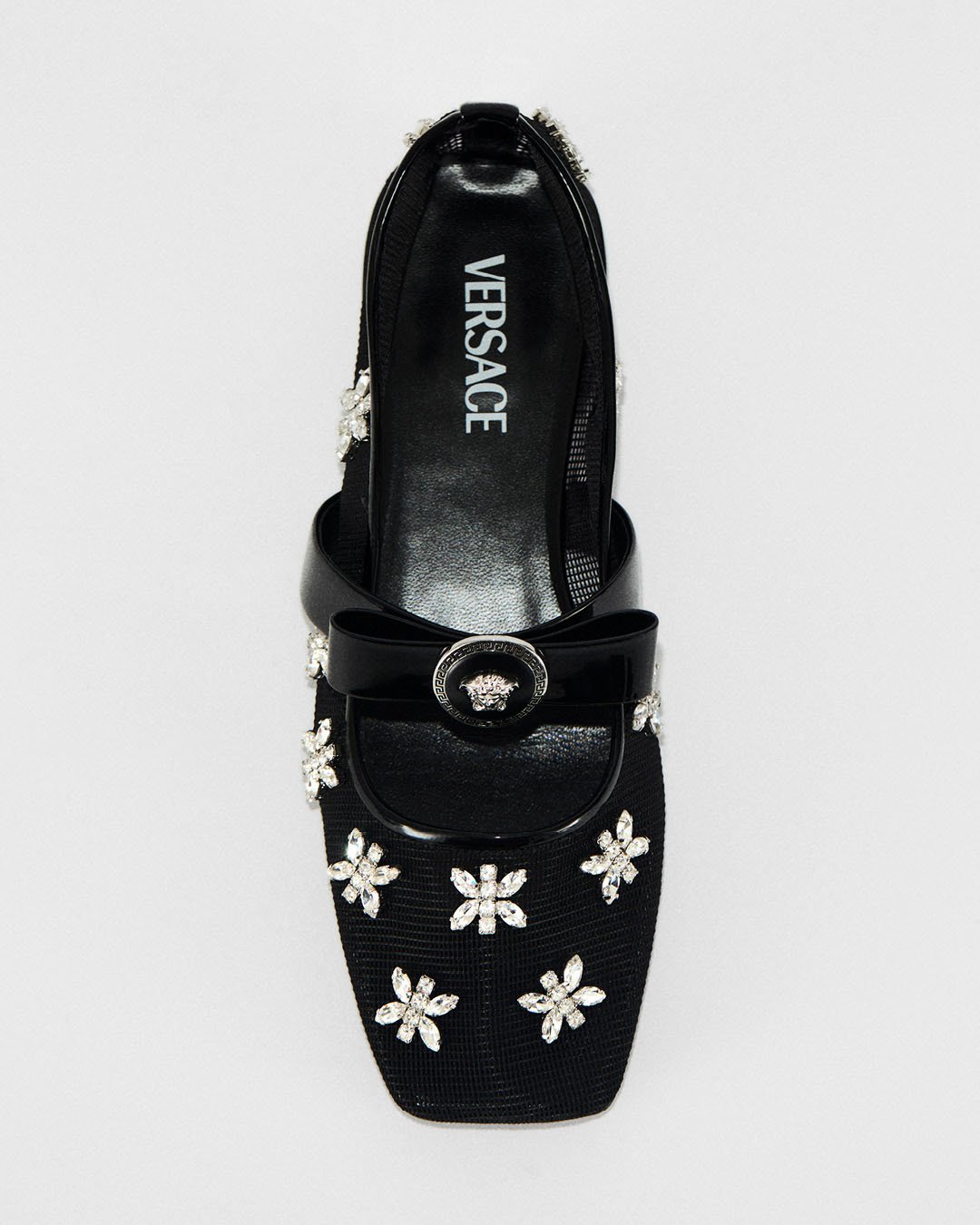 Gianni Ribbon Pumps and Flats | VERSACE US