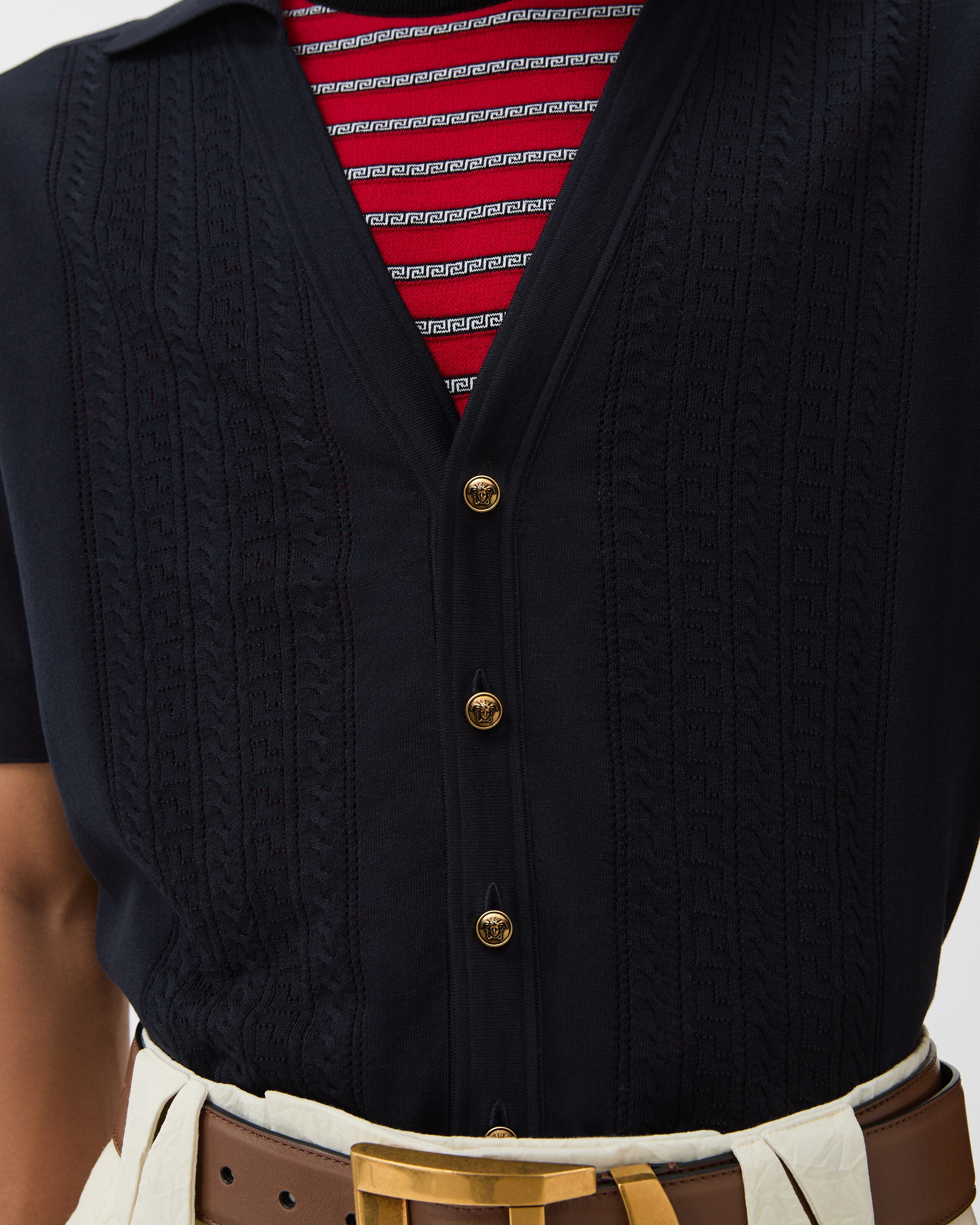 Men's Luxury Knitwear: Designer Sweaters & Cardigans | VERSACE US