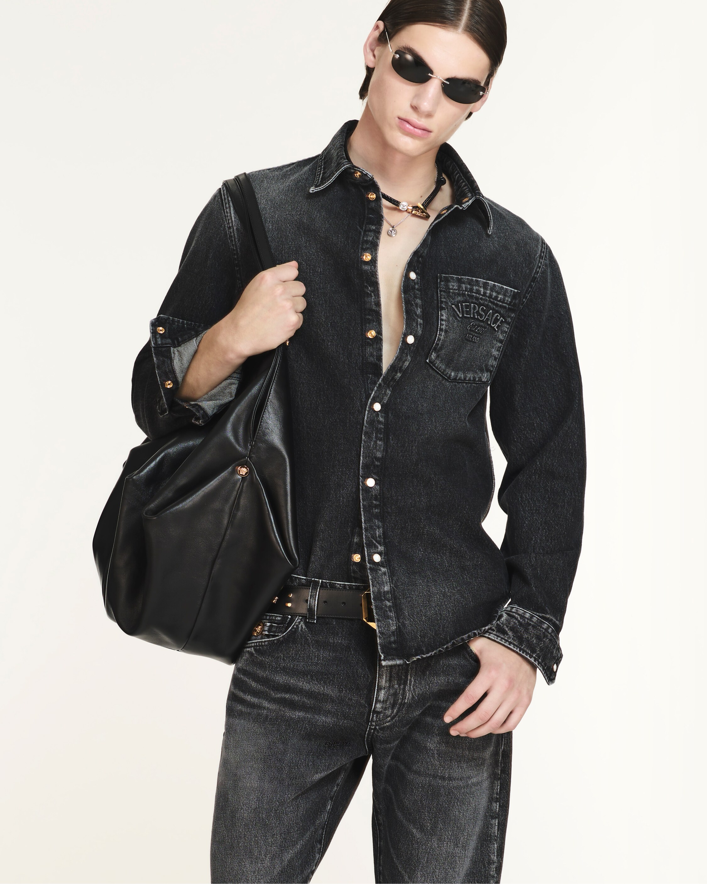 Men's Luxury & Designer Denim Clothing | VERSACE US
