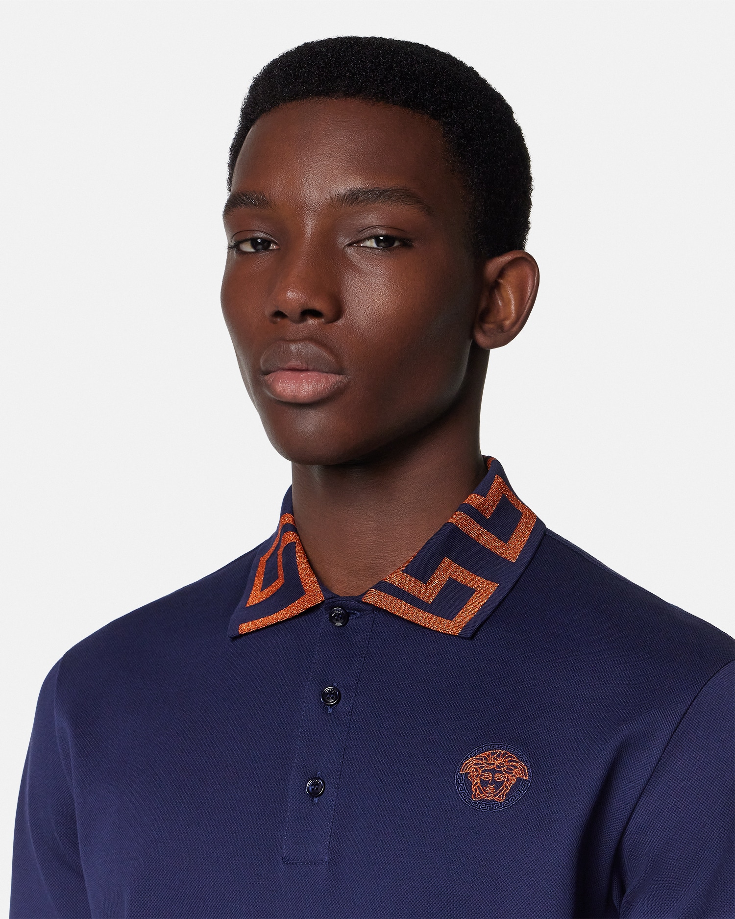 versace polo top
