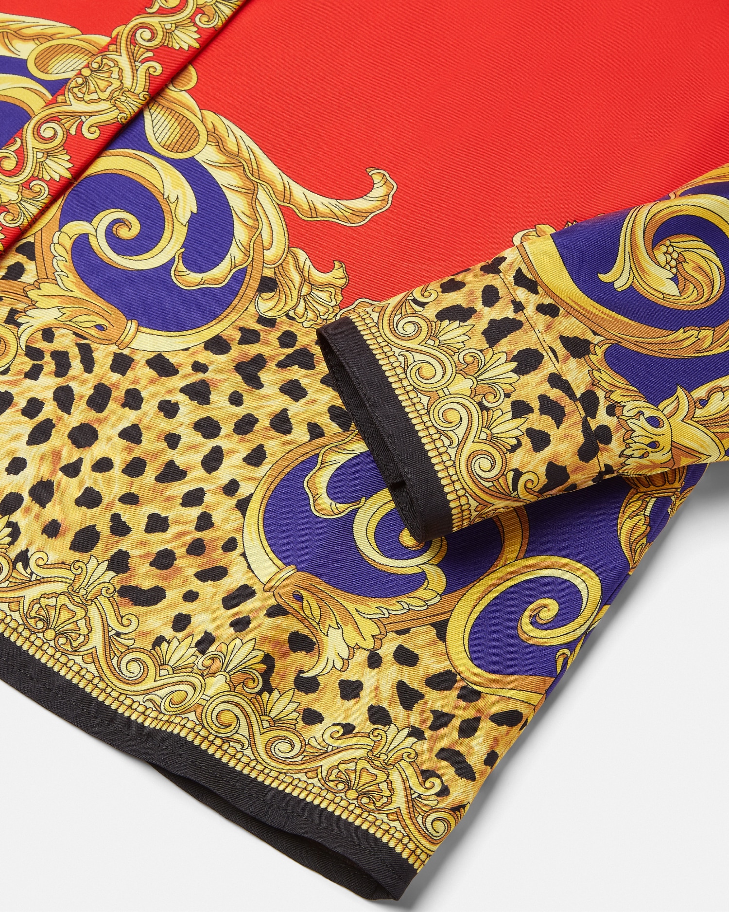 versace print blouse