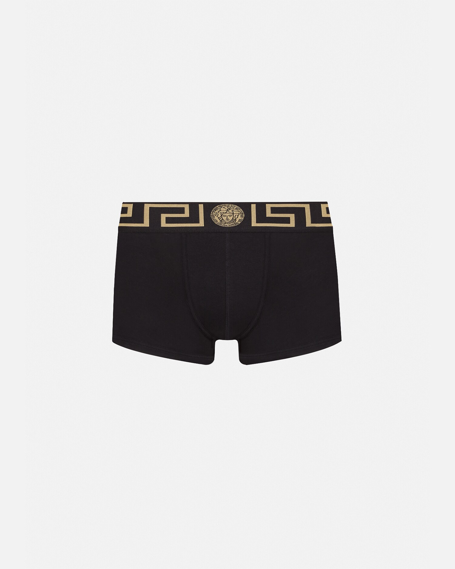 Versace Underwear E Beachwear Greca Border Trunks In Black | ModeSens