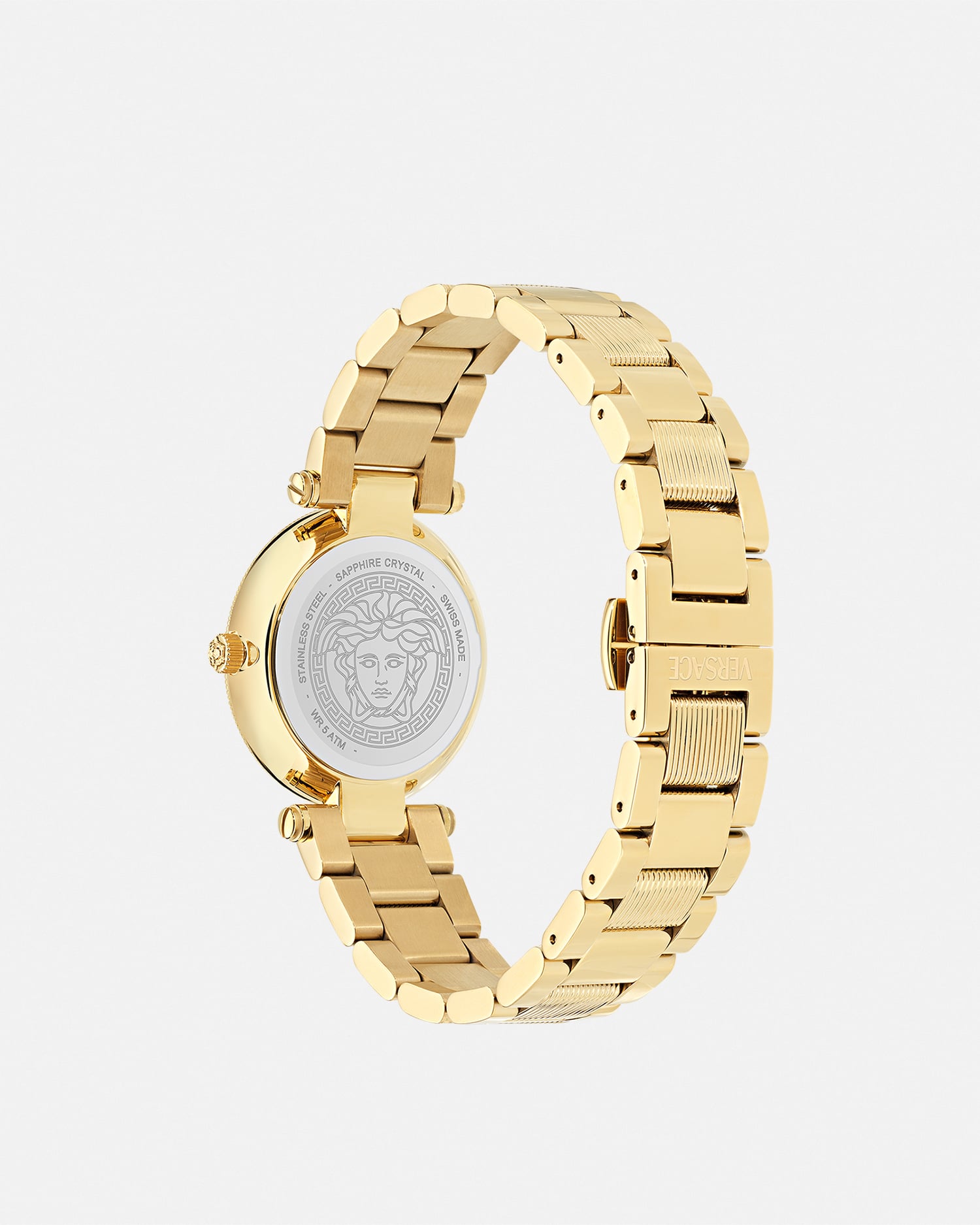 Versace Reve Diamond Watch In Gold | ModeSens